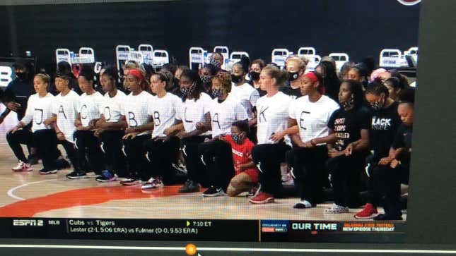 WNBA Strikes to Protest the Police Shooting of Jacob Blake